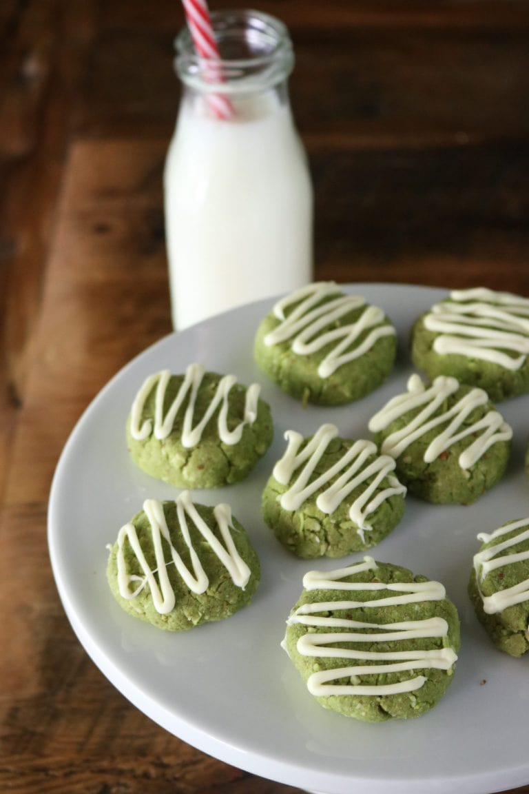 Matcha Almond Cookies | The Nutrition Adventure