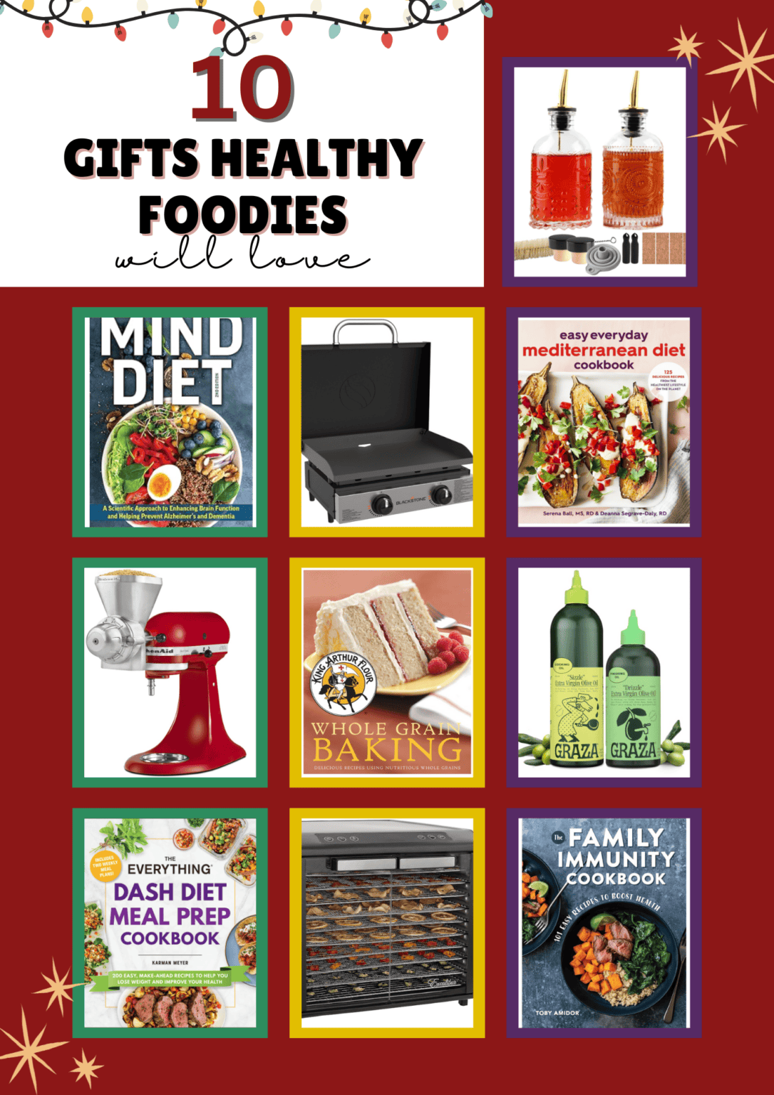10 Gifts Healthy Foodies Will Love | The Nutrition Adventure